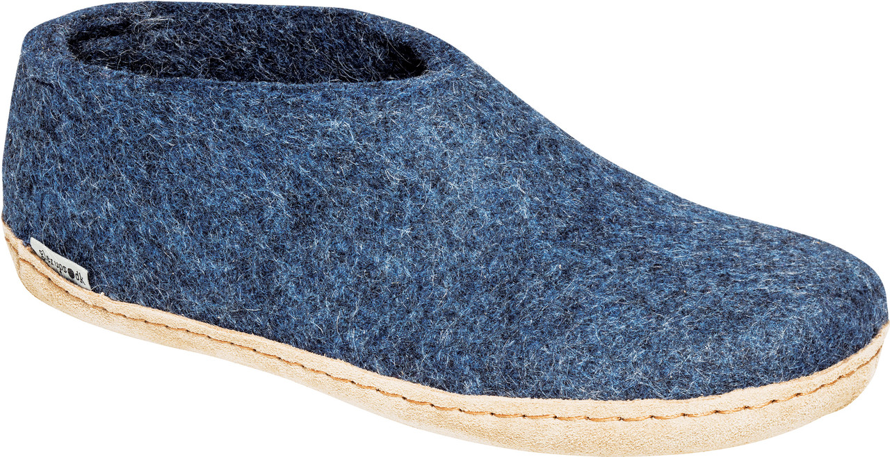 Pantoufles The Shoe (semelle en cuir) de Glerups - Unisexe | MEC