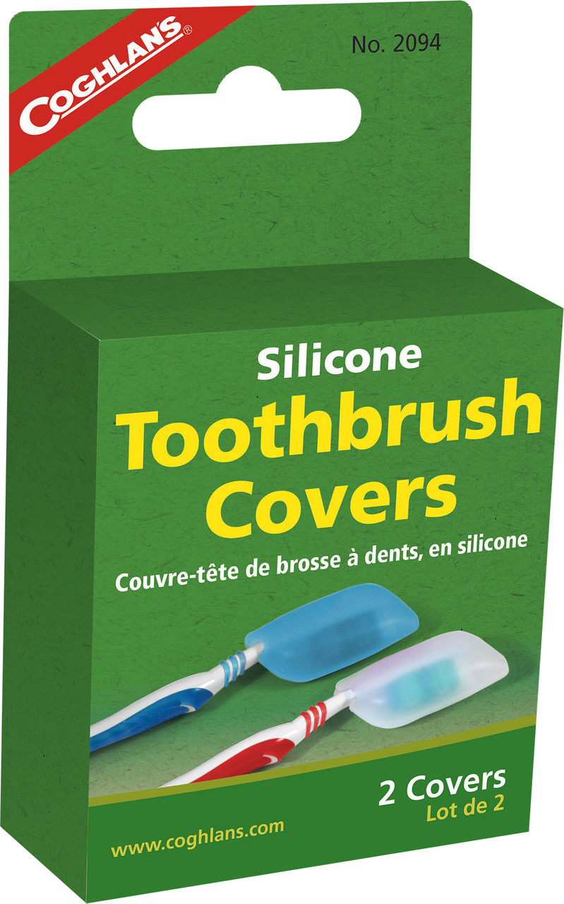 Coghlan's Silicone Toothbrush Covers (2 Pack) | MEC