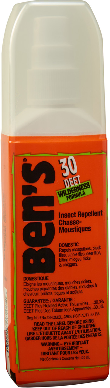Ben's 30% Deet Insect Repellent Pump Spray 120ml | MEC