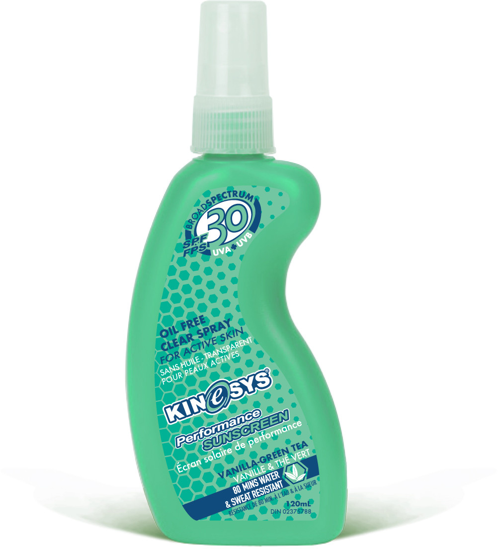 KineSys SPF 30 Vanilla Green Tea Sunscreen Spray 120ml | MEC