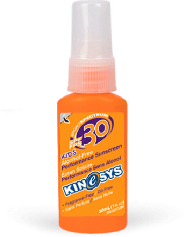 KineSys SPF 30 Kids Sunscreen Spray 30ml | MEC