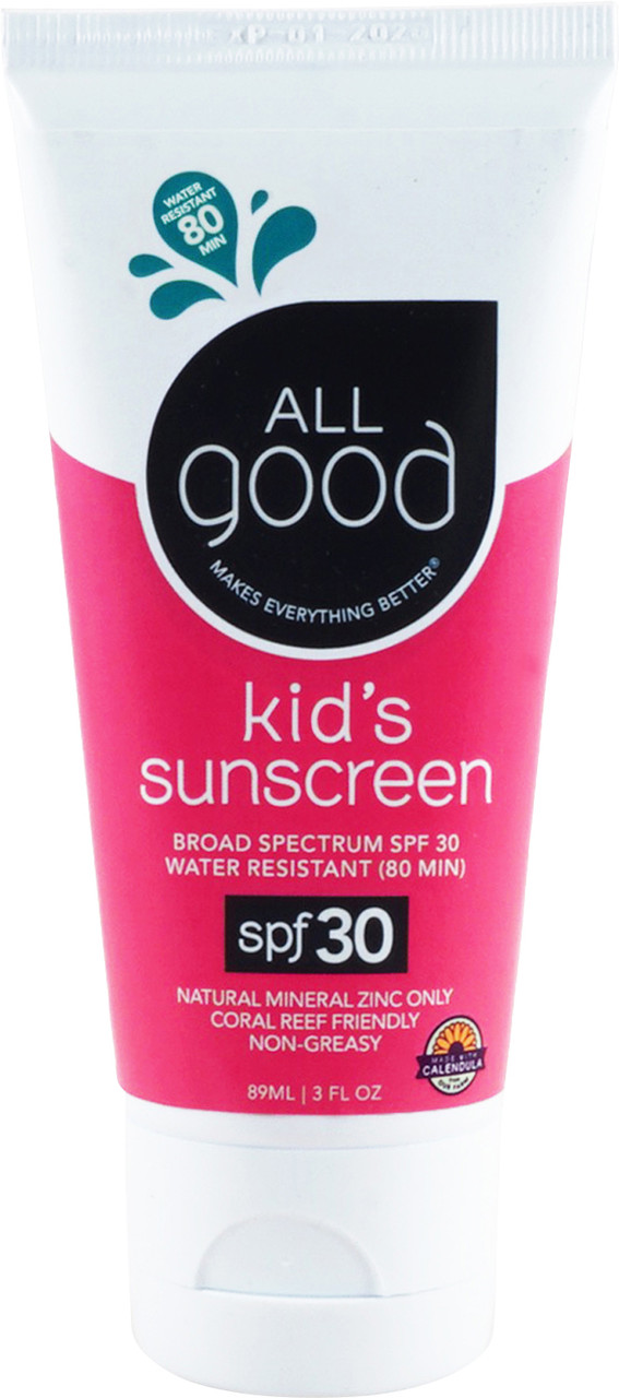 All Good SPF 30 Kids Mineral Sunscreen Lotion 89ml | MEC