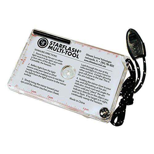 Boussole/Miroir/Allume-feu Star Flash de Ultimate Survival Technologies ...