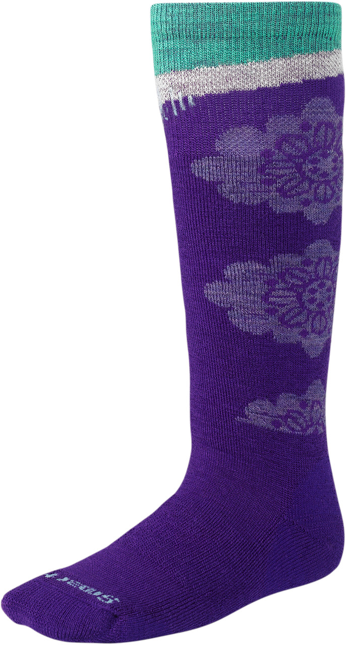Smartwool Wintersport Floral Socks - Youths | MEC
