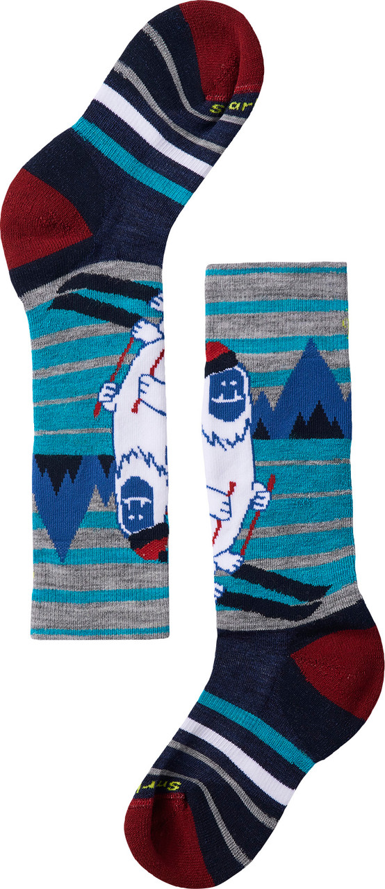 Smartwool Wintersport Full Cushion Yeti Pattern OTC Socks - Children to ...