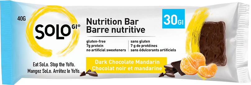 SoLo GI Chocolate Mandarin Nutrition Bar | MEC