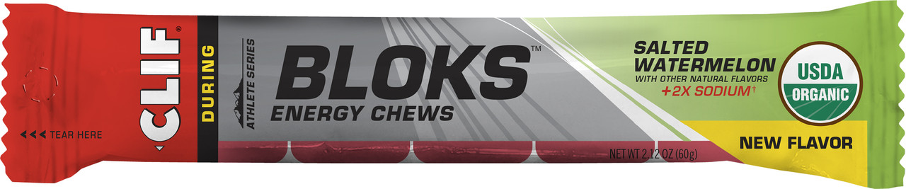 Clif Shot Bloks Energy Chews Salted Watermelon | MEC
