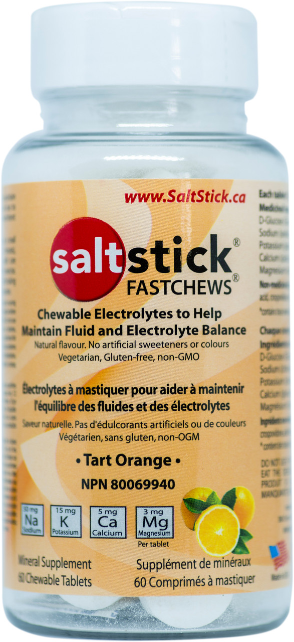 Saltstick Fast Chews 60-Count Bottle | MEC