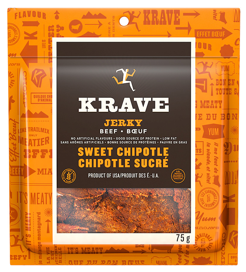 Krave Sweet Chipotle Beef Jerky | MEC