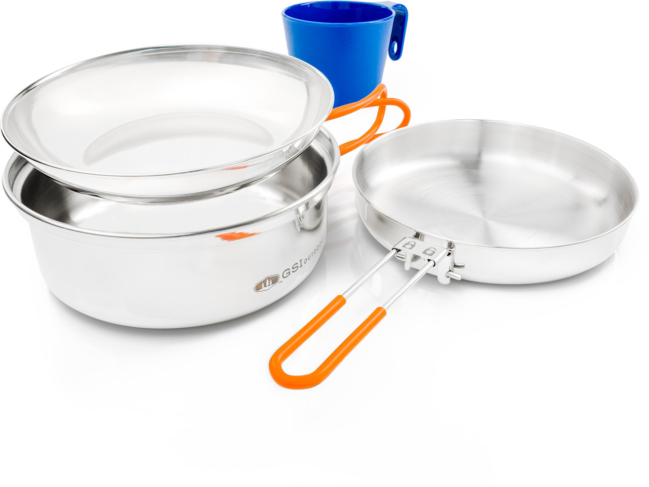 GSI Glacier Stainless 1 Person Mess Kit | MEC