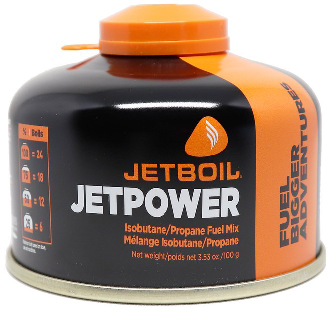 Jetboil Jetpower 100g Isobutane/Propane Fuel Canister | MEC