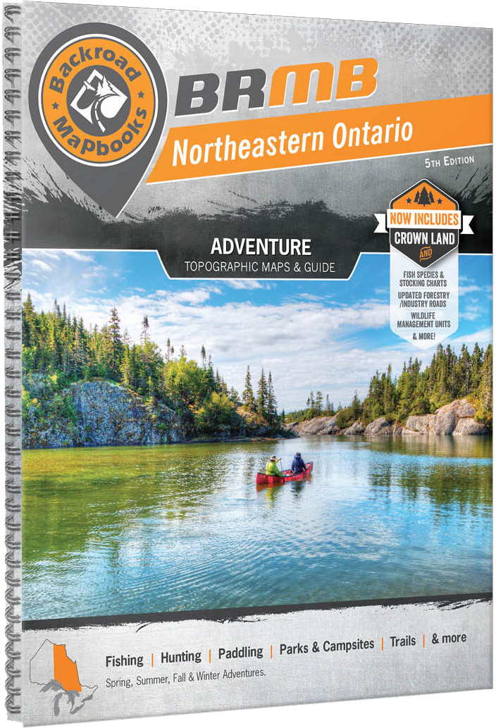 Northeastern Ontario de Backroad Mapbooks | MEC