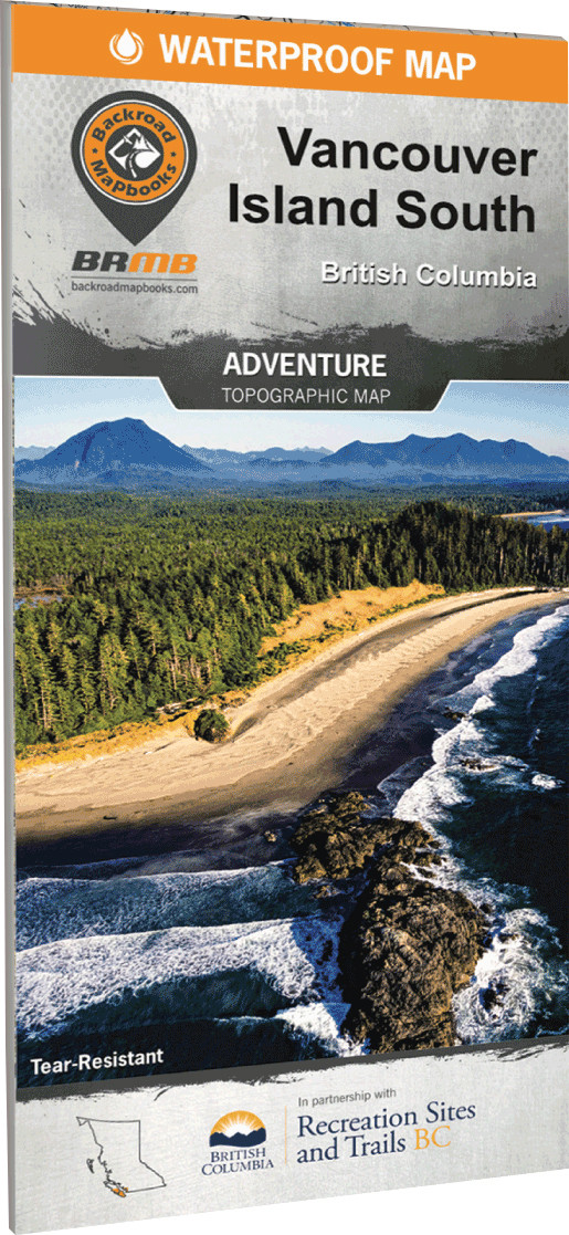 Backroad Mapbooks Vancouver Island South BC Waterproof Map | MEC
