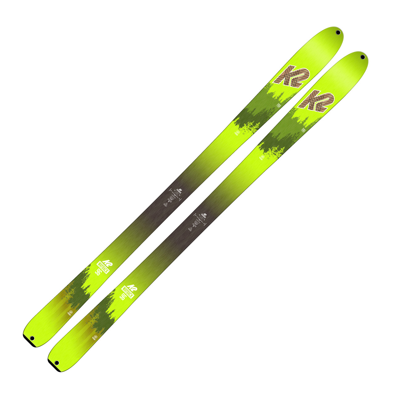 K2 Wayback 96 Skis - Men's | MEC
