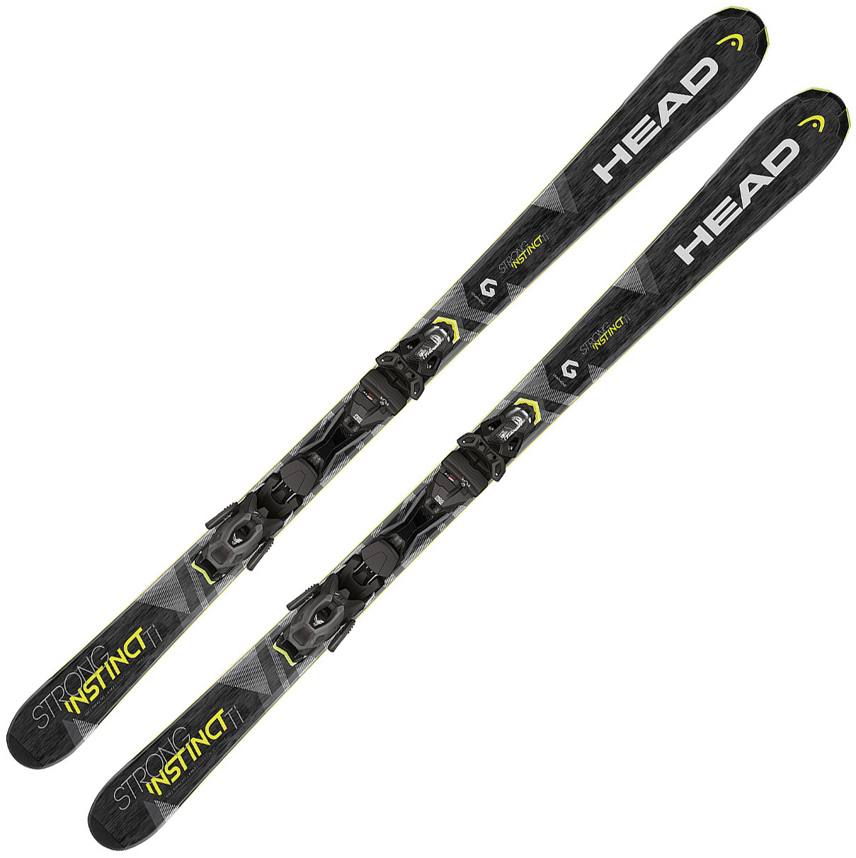 Skis Strong Instinct Ti avec fixations de Head - Hommes | MEC