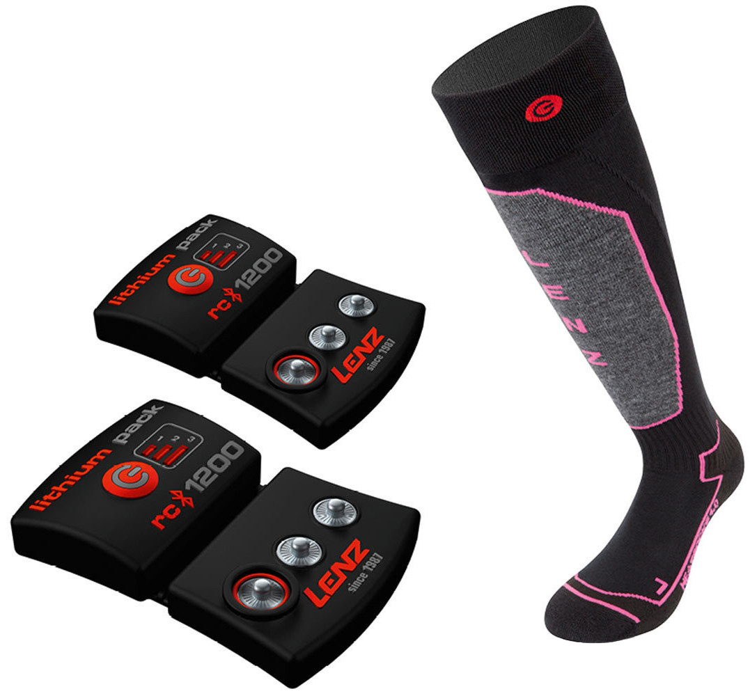 Lenz Heat Socks 1.0 + Lithium pack rcB 1200 - Women's | MEC