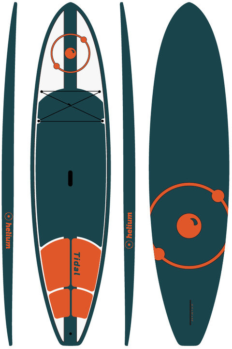 Helium Tidal 11'4" Epoxy SUP Package | MEC