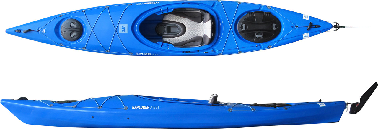 Kayak Explorer/EV1 125 avec gouvernail de MEC | MEC