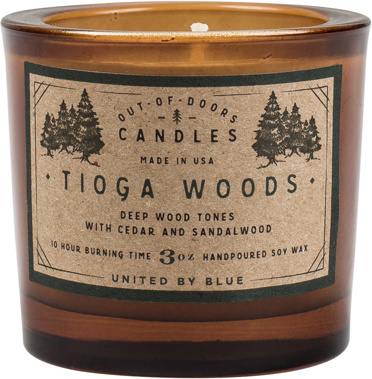 United By Blue Out-Of-Doors Candles Tioga Woods | MEC