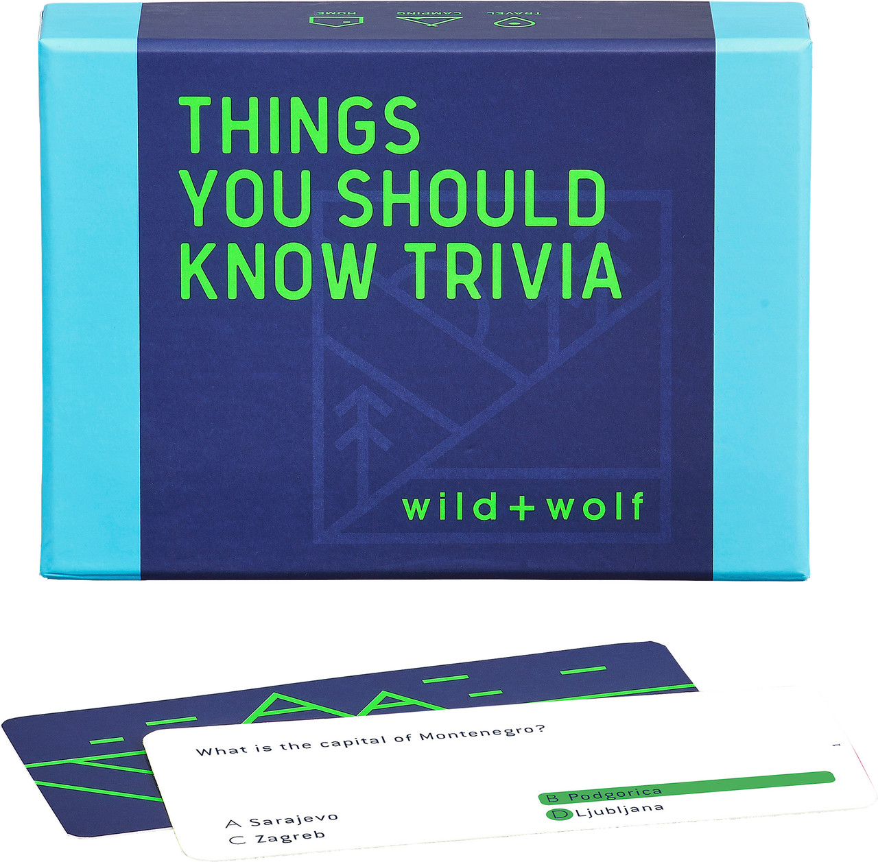 Wild & Wolf Trivia Game Set - Pop Culture | MEC