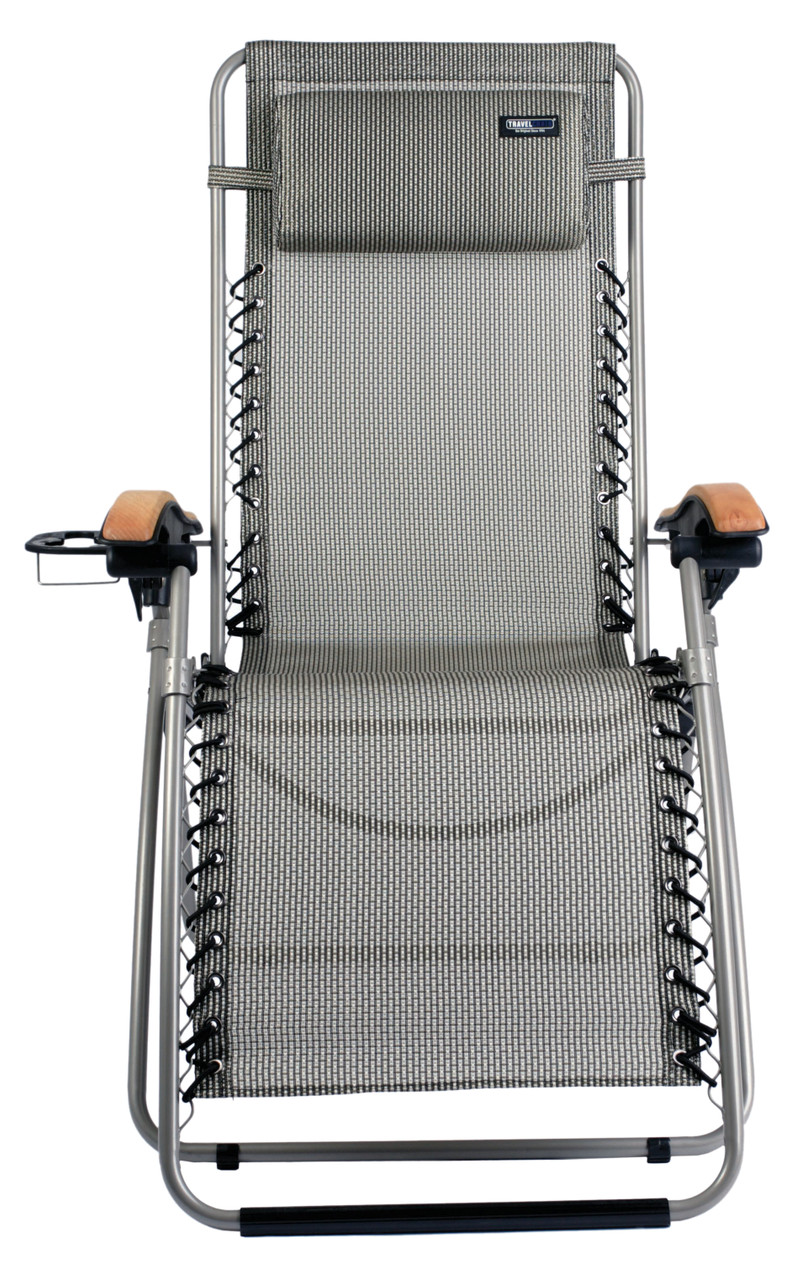 Travel Chair Lounge Lizard Salt & Pepper Chair | MEC