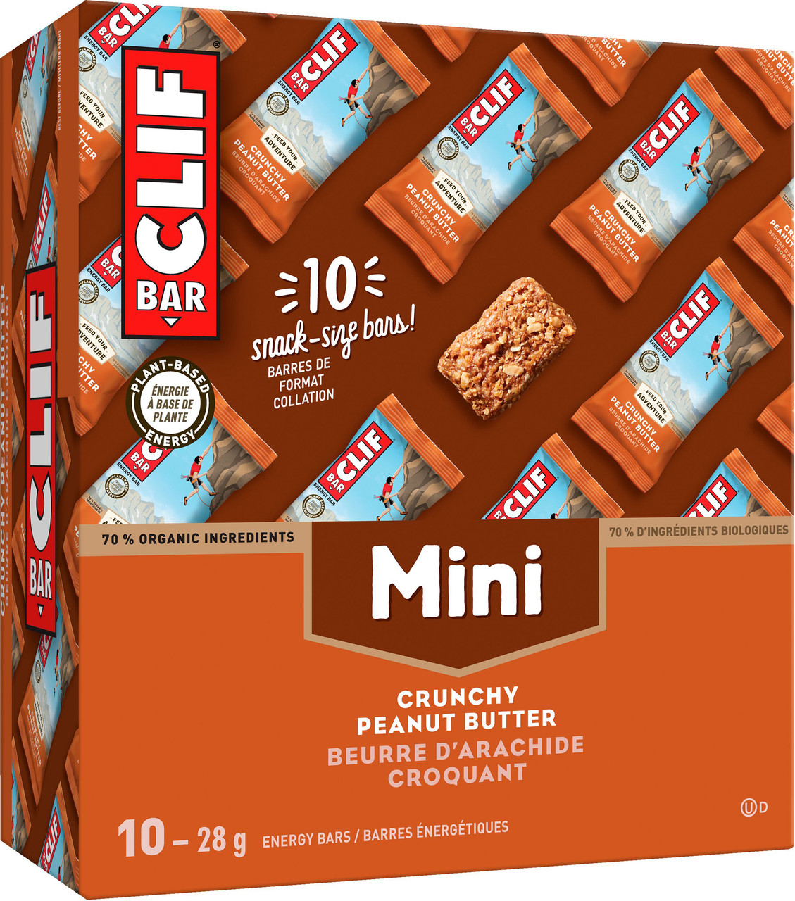 Clif Bar Mini Peanut Butter (10 Pack) | MEC