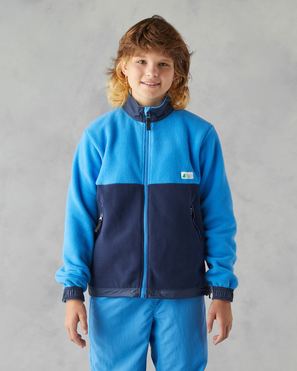 MEC Two Tone Full Zip Fleece - Youths | MEC