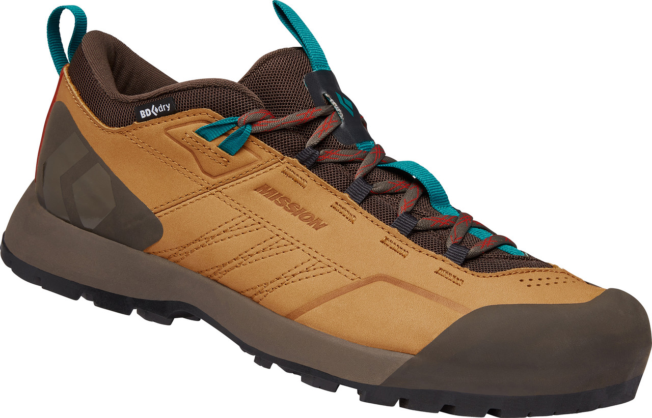 Black Diamond Mission Leather Low Waterproof Approach Shoes - Men's | MEC