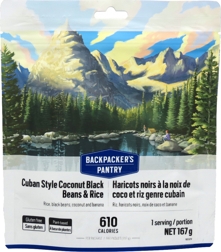 Backpacker's Pantry Cuban Coconut Black Beans and Rice | MEC
