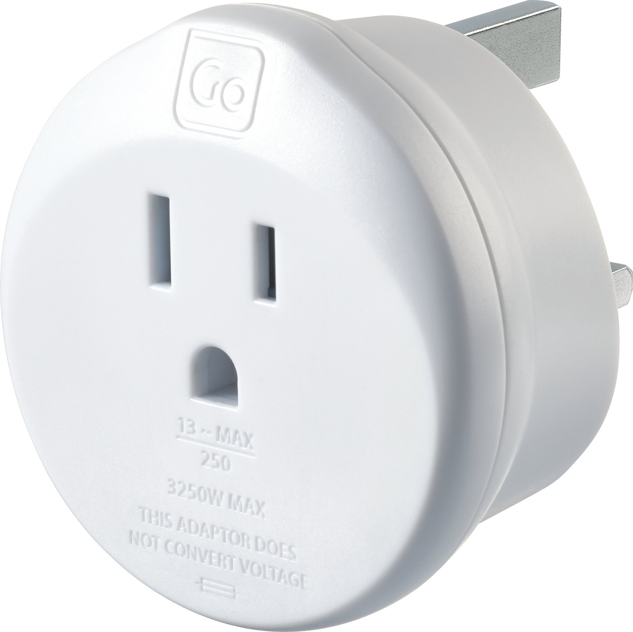 Go Travel North America to UK Travel Adapter | MEC