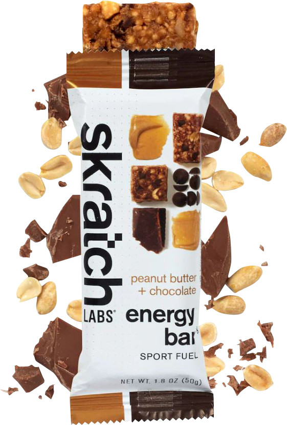 Skratch Labs Energy Bar Peanut Butter and Chocolate | MEC