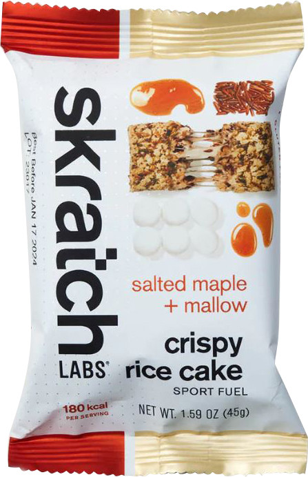 Skratch Labs Crispy Rice Cake Salted Maple | MEC