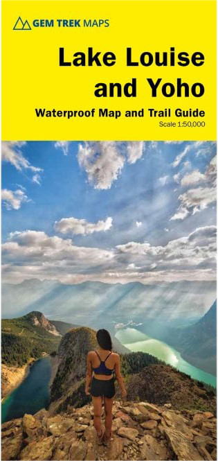 Gem Trek Publishing Lake Louise & Yoho Map 11th edition | MEC
