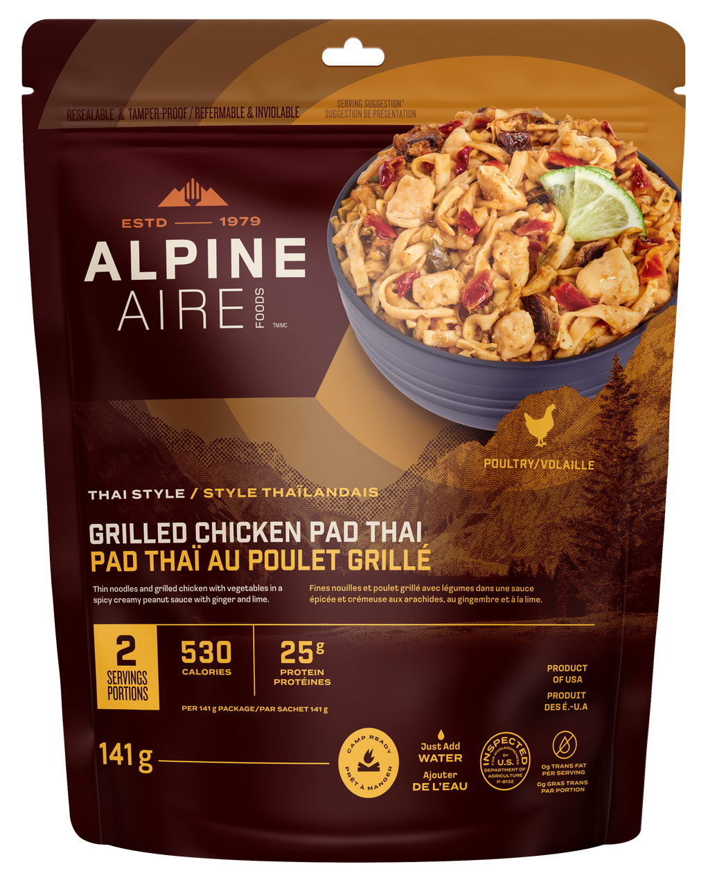 AlpineAire Grilled Chicken Pad Thai | MEC