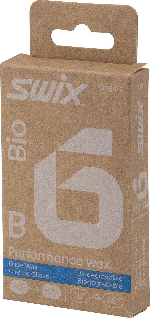 Swix Bio-B6 Performance Wax (-12C To +2C) 60G | MEC