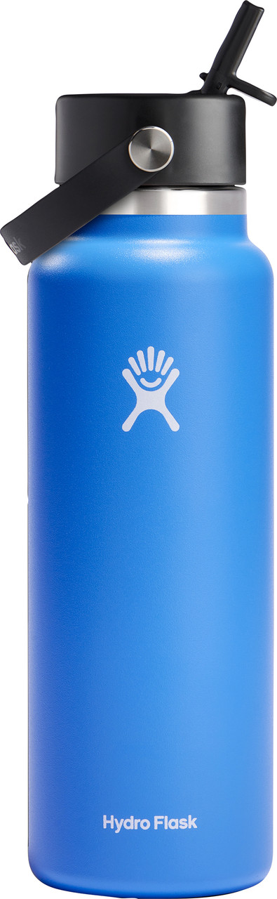 Hydro Flask Wide Mouth Flex Straw Bottle 1.2L | MEC