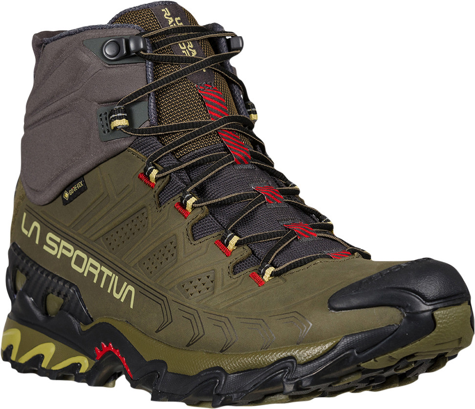 La Sportiva Ultra Raptor Mid II Leather Gore-Tex Light Trail Shoes ...