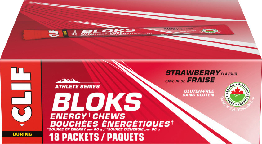 Clif Shot Bloks Strawberry 18-Pack | MEC