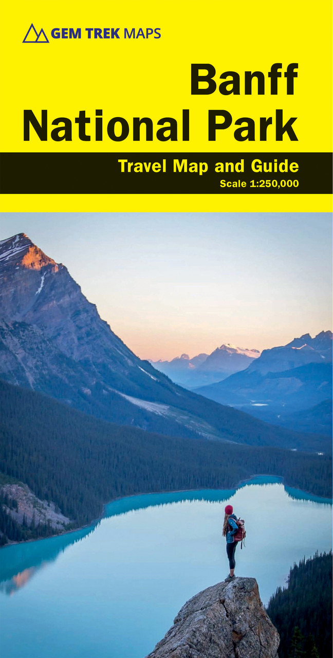 Gem Trek Publishing Banff National Park Map 3rd Edition | MEC