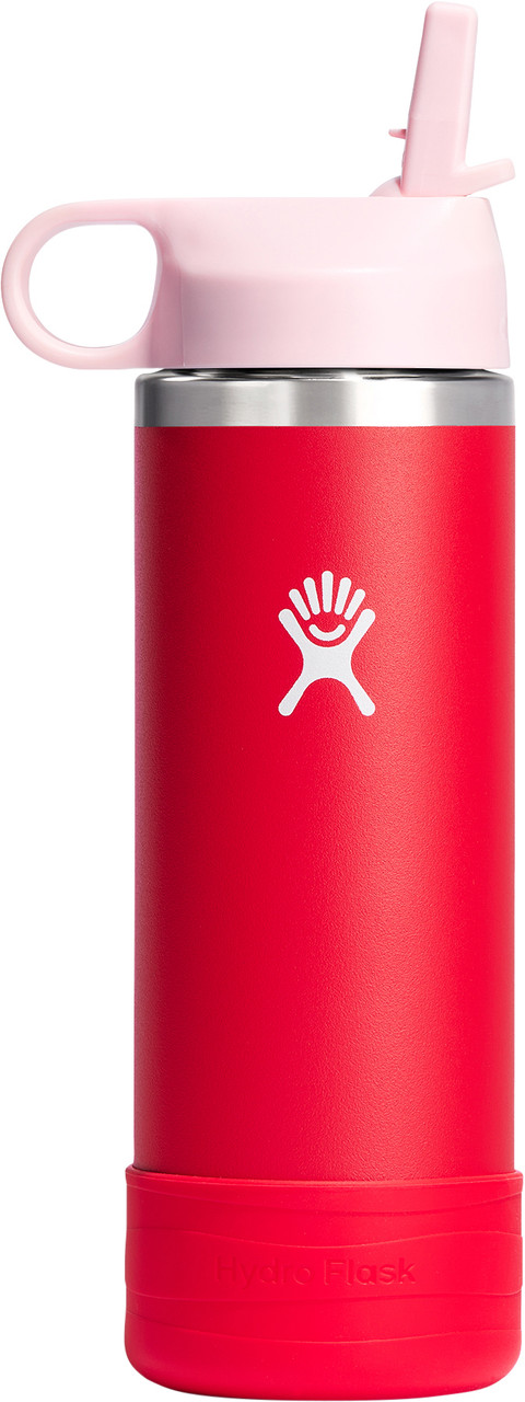 Hydro Flask Wide Mouth Straw Lid and Boot Bottle 532ml - Children | MEC