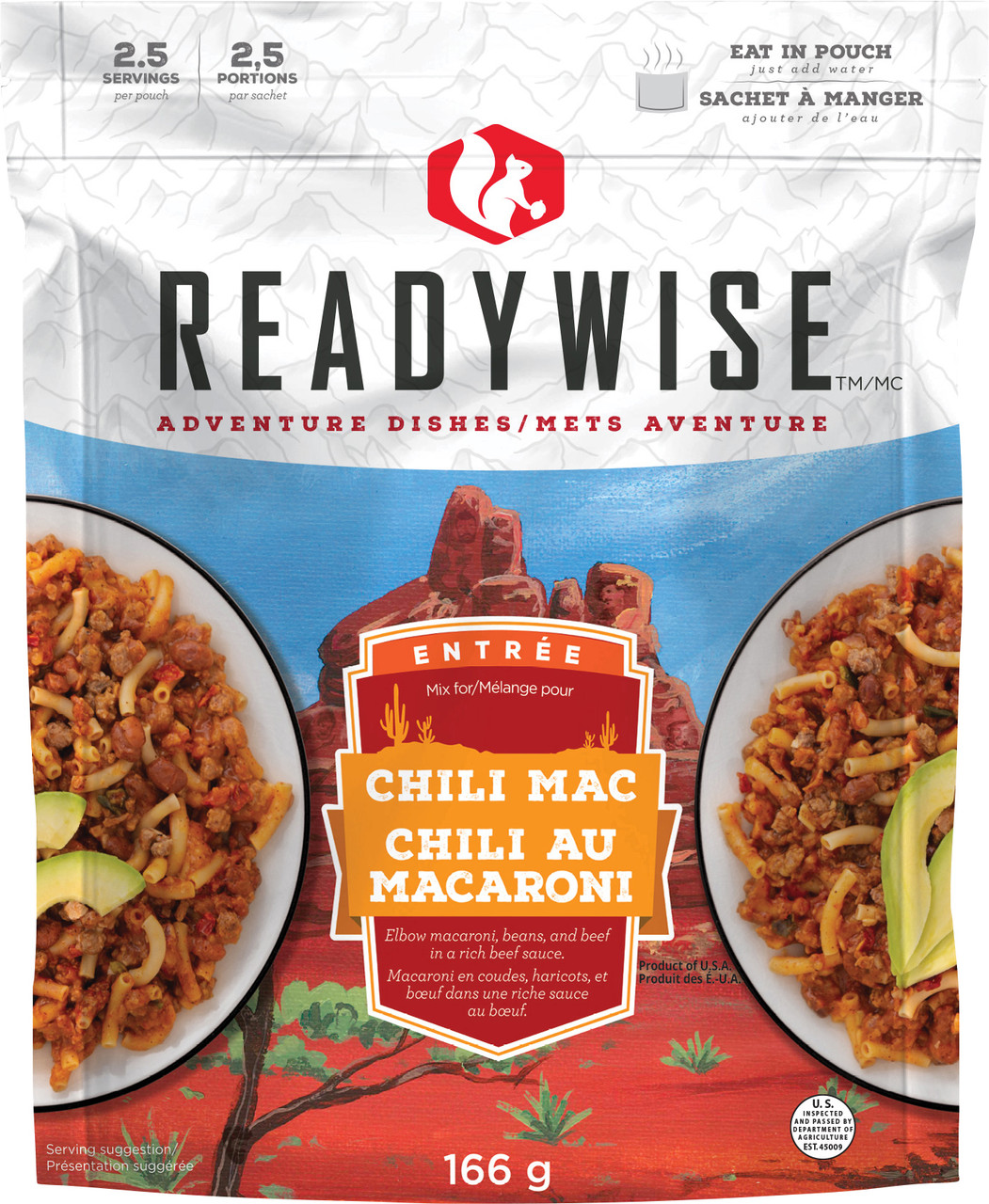 READYWISE Desert High Chili Mac with Beef | MEC