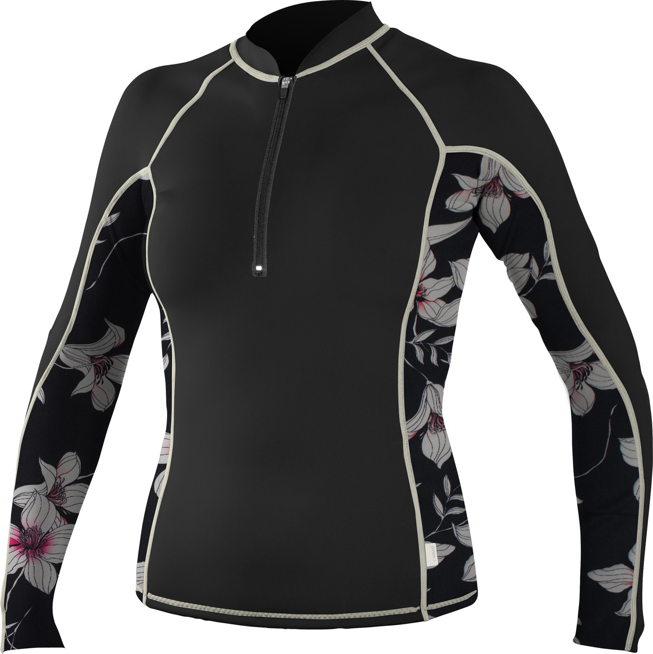 O'Neill Front Zip Long Sleeve Rashguard - Women's | MEC