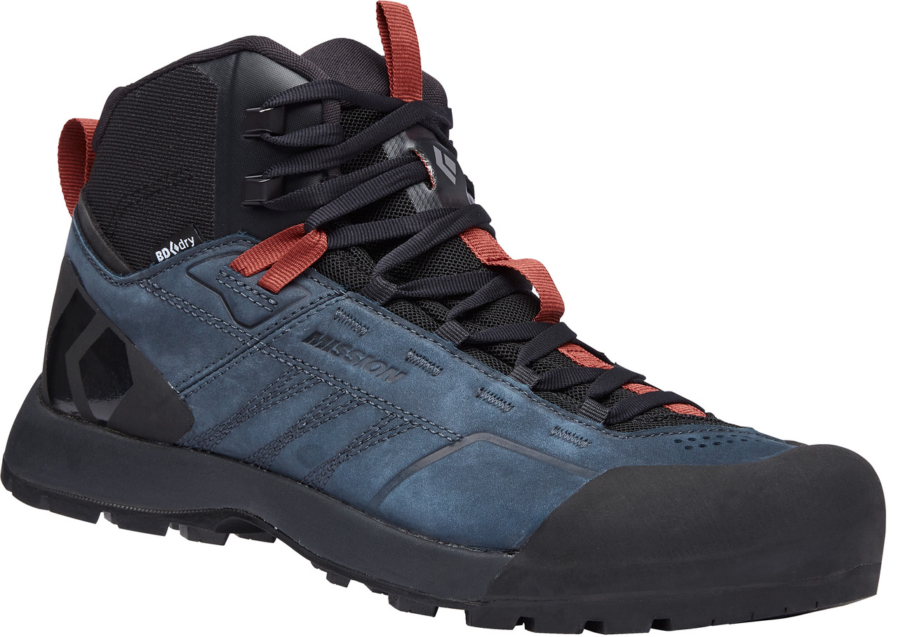 Black Diamond Mission Leather Mid Waterproof Approach Shoes - Men's | MEC