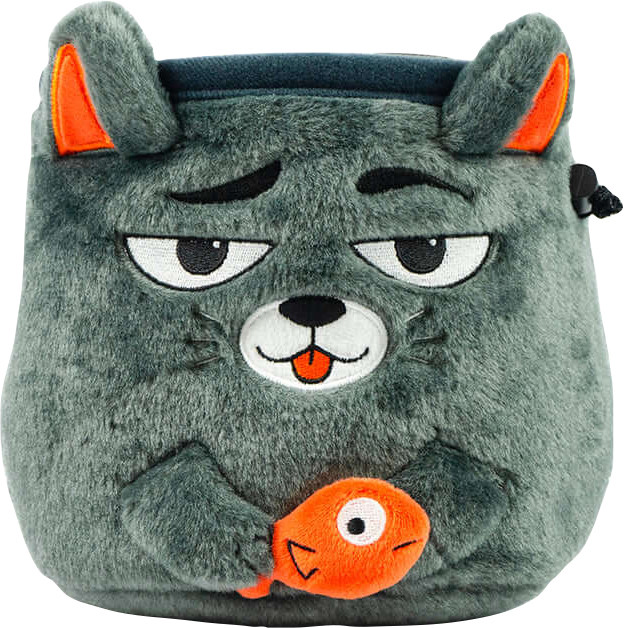 YY Vertical Grey Cat Chalk Bag | MEC