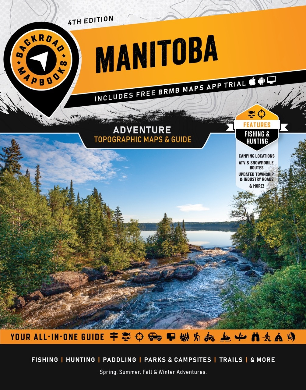 Backroad Mapbooks Manitoba Mapbook | MEC