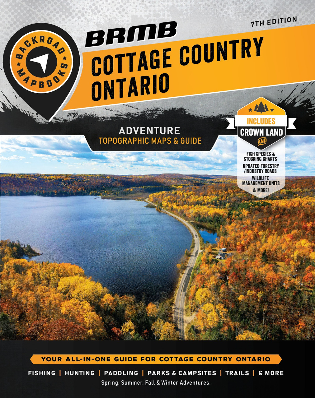 Backroad Mapbooks Cottage Country Ontario Mapbook | MEC
