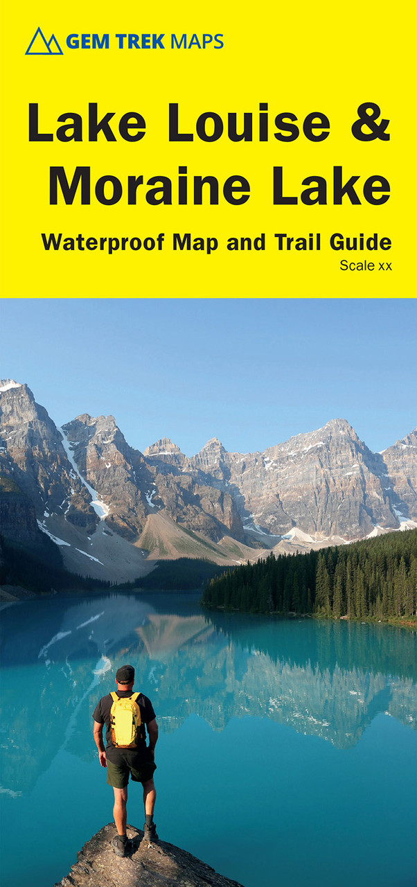 Gem Trek Publishing Lake Louise & Moraine Lake Map 1st edition | MEC