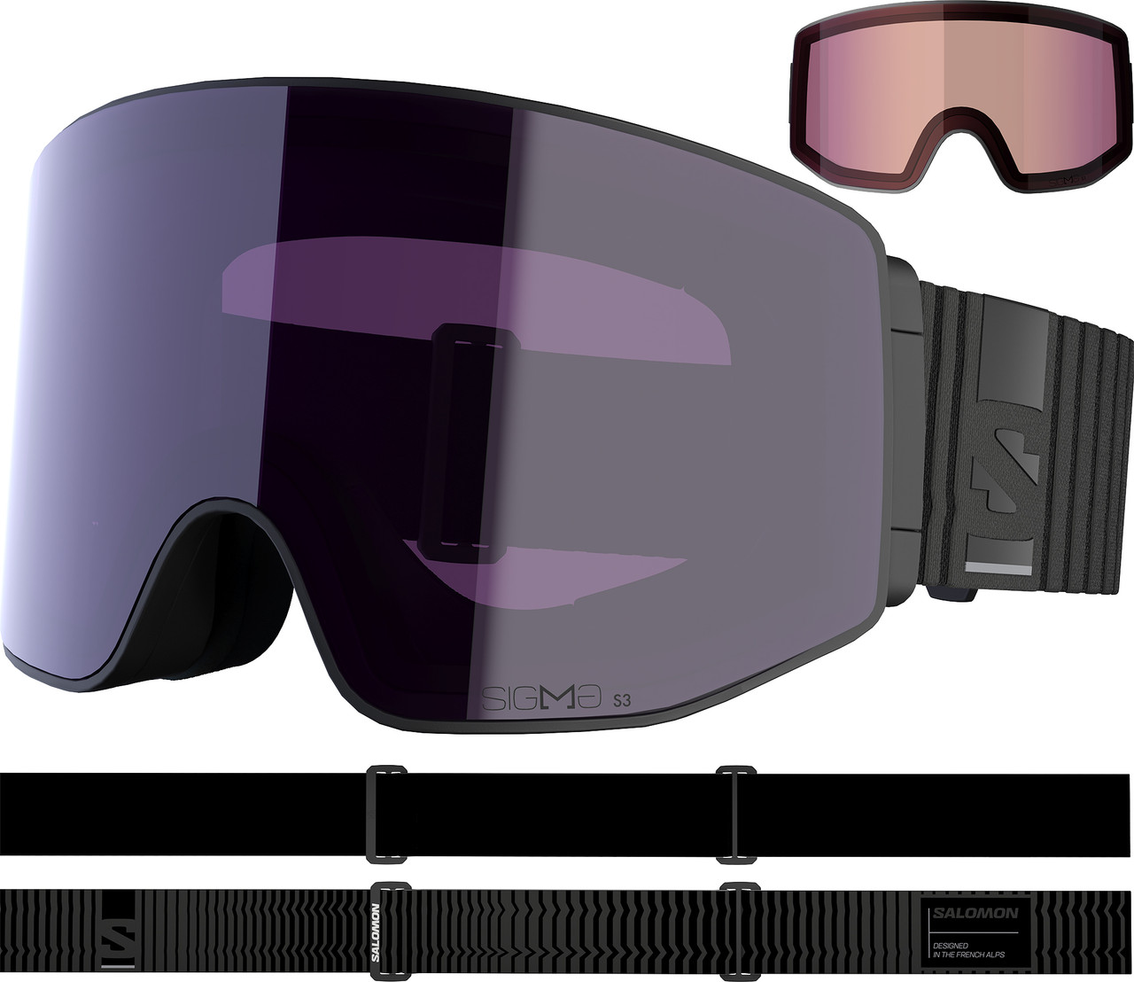 Salomon Sentry Prime Sigma Goggles with Extra Lens | MEC