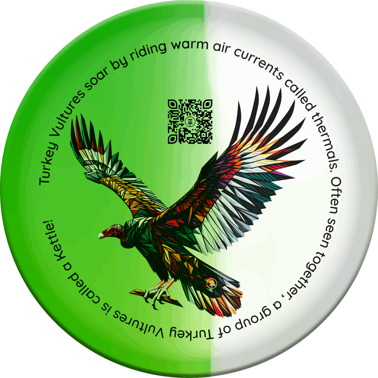 ChainLink Disc Golf Halton Conservation Turkey Vulture Driver Disc | MEC
