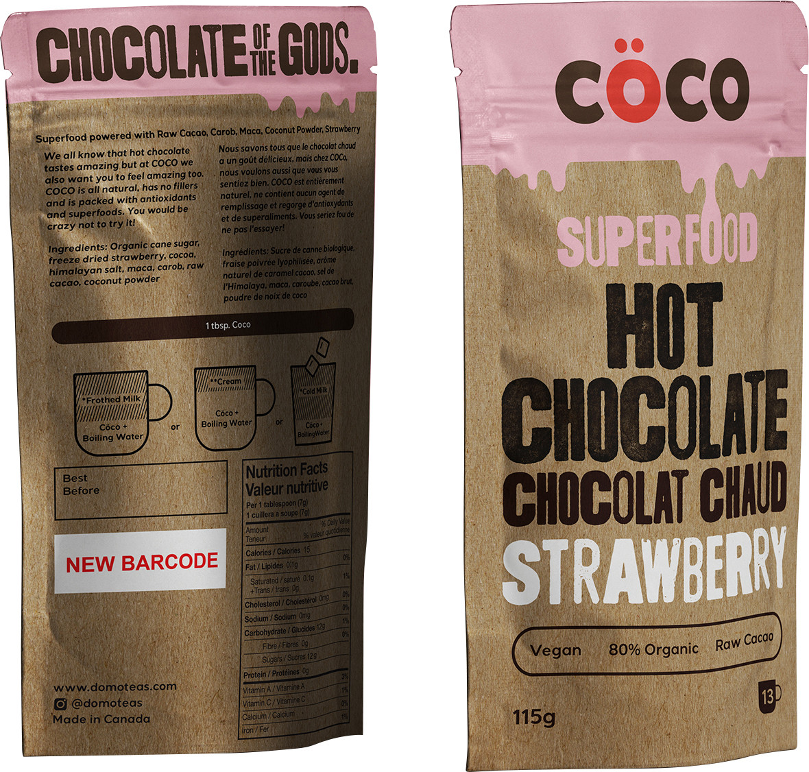 COCO Hot Chocolate Strawberry | MEC